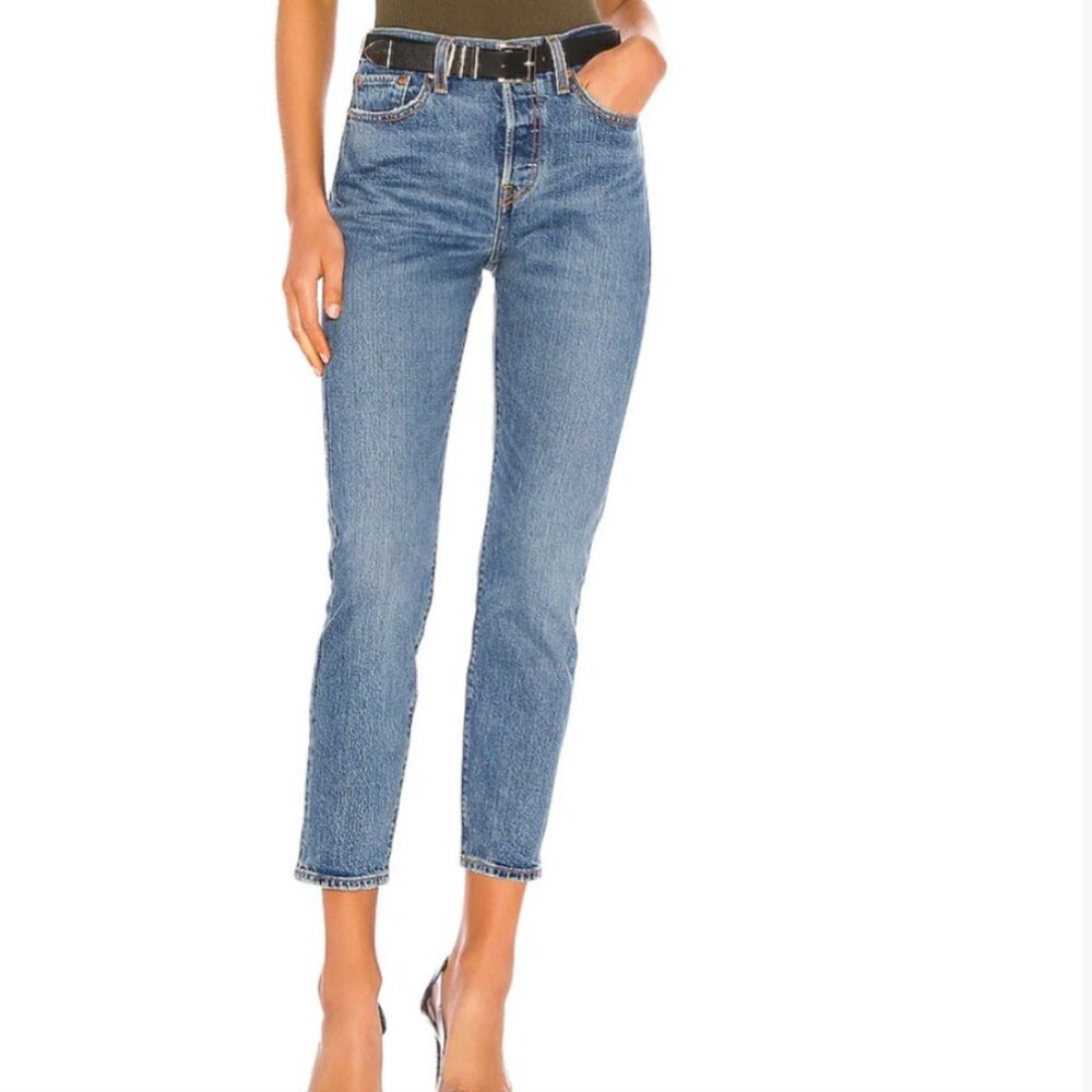 Levi's Wedgie Icon Fit High Waist Straight Leg Jeans … - Gem